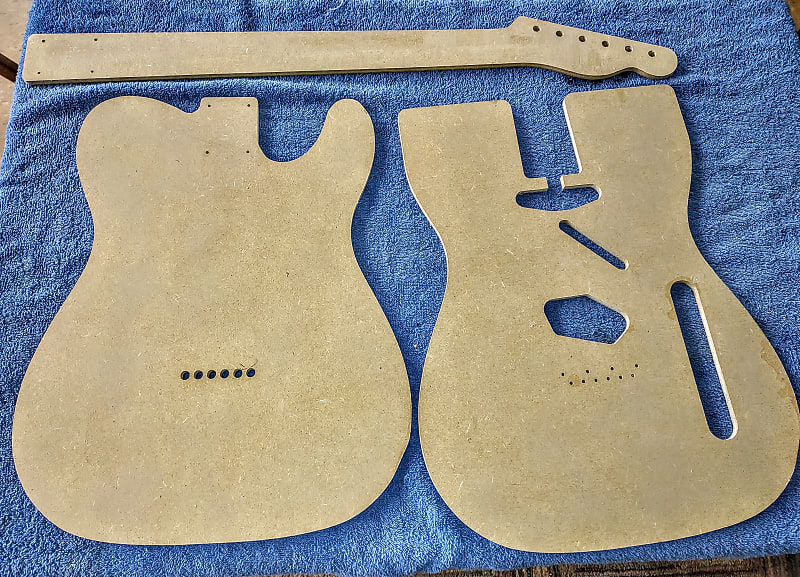 Telecaster Neck and body templates 2023 | Reverb