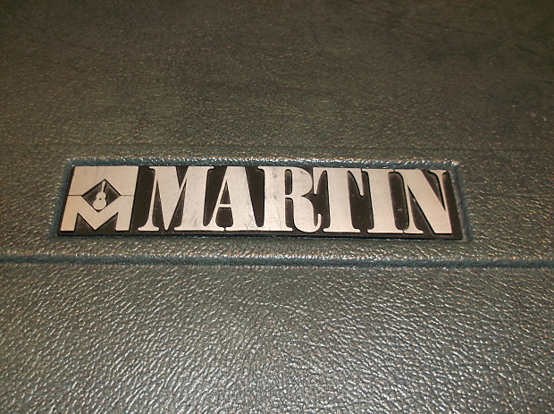 VINTAGE 1970's MARTIN BLUE HARDSHELL DREADNAUGHT GUITAR CASE | Reverb