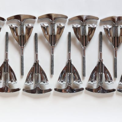 (8) Ludwig Bass Drum Tension (Tuning) Rods and Claws, | Reverb