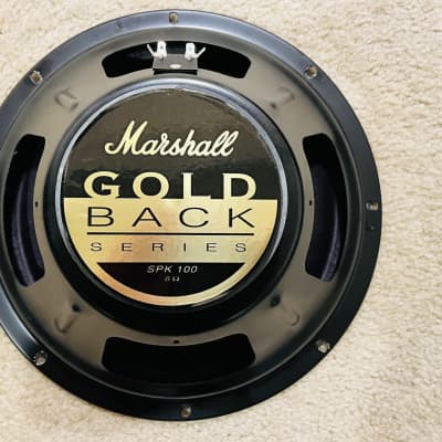 Marshall Gold Back 12” Speaker SPK100 - Guitar Cabinet | Reverb