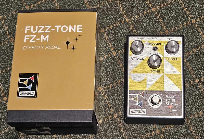 Maestro Fuzz-Tone FZ-M 2022 - Present - Yellow Graphic | Reverb