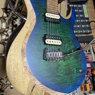 Kiesel Aries neck through USA custom shop 2022 Burled maple | Reverb