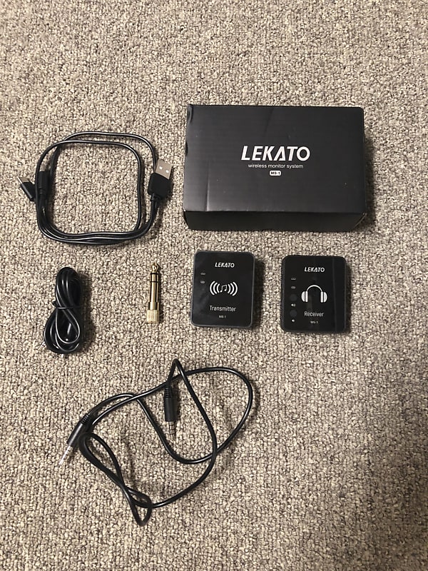 Lekato MS-1 Wireless in-Ear Monitor System Transmitter | Reverb
