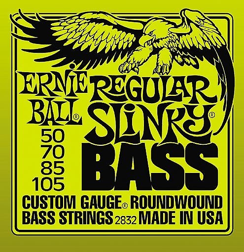 Ernie Ball 2832 Regular Slinky Electric Bass Guitar Strings | Reverb