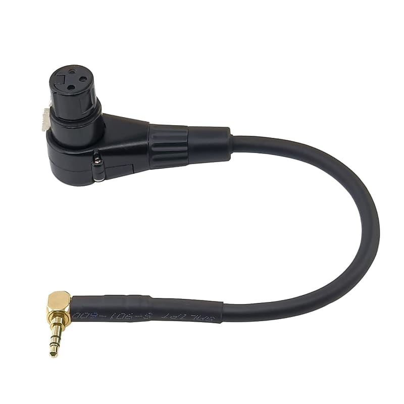 3-Pin Right Angle Xlr To 3.5Mm Male Adjustable Angle Balanced | Reverb