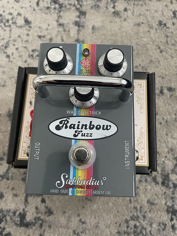Sabbadius Rainbow Fuzz 2022 - Gray | Reverb