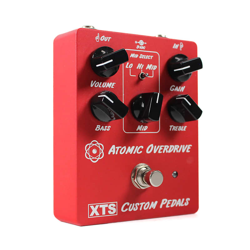 Used XTS Custom Pedals ATOMIC OVERDRIVE Overdrive Pedal | Reverb