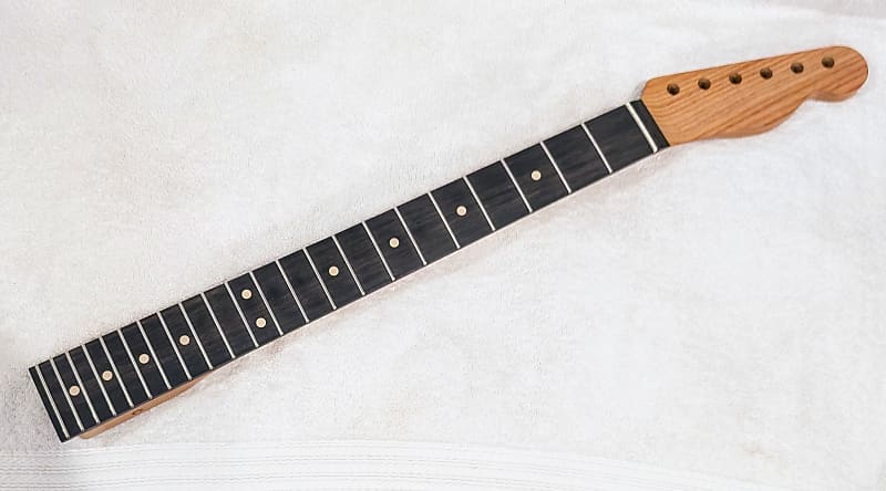 Warmoth Canary with Ebony Telecaster Neck Stainless Steel | Reverb