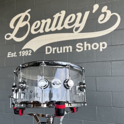 Chad Smith's DW Collector's Acrylic 13/16/18/24" Drum Set Kit | Reverb