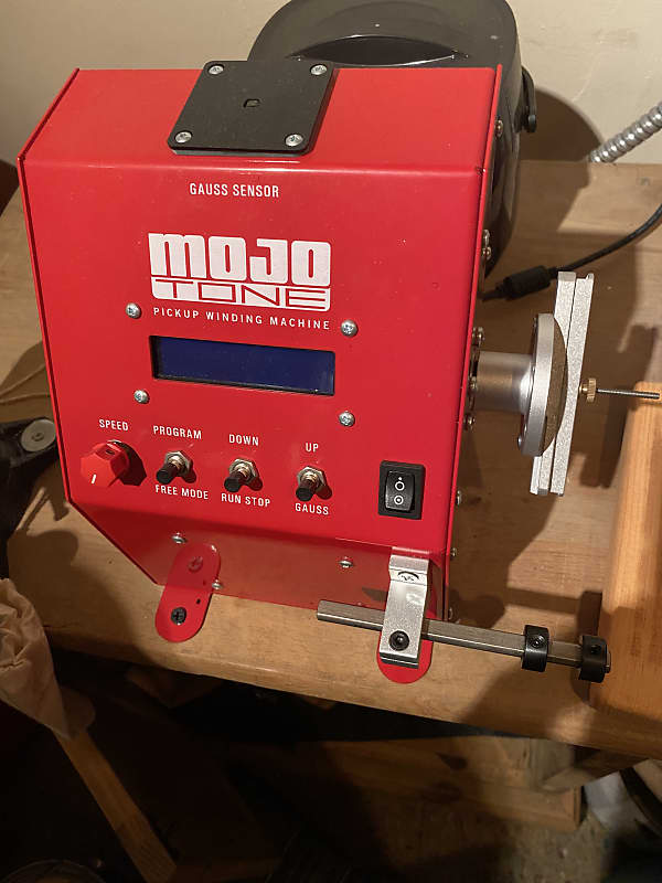 Mojotone Pickup Winding Machine 2020’s - Red | Reverb