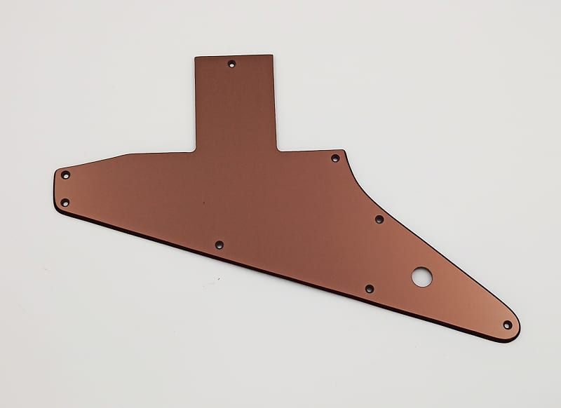metallic bronze acrylic pickguard for GIBSON EXPLORER 76' | Reverb UK