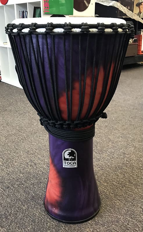 Toca Percussion SFDJ-12WP Synergy Freestyle Rope Tuned Djembe | Reverb