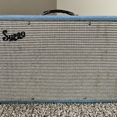 1964 Supro Big Star Tremolo Reverb Amp Model: 56451 | Reverb