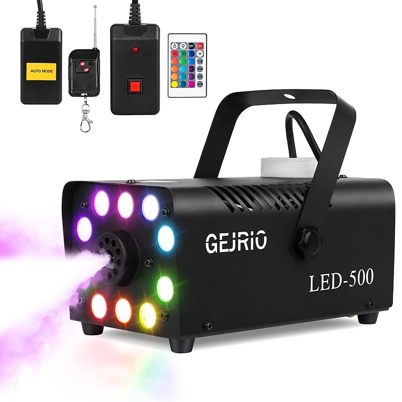 Fog Machine, 500W Smoke Machine With 16 Color Controllable | Reverb