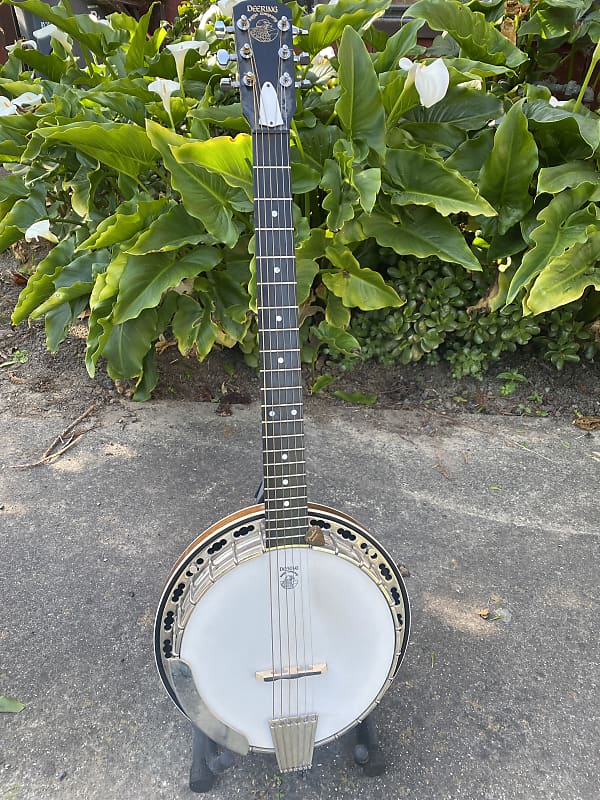 Deering Deluxe 6-string Banjo late 90s/2000 | Reverb