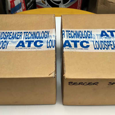 ATC ATC SM75-150 Soft Dome Midrange 16 Ohms (Pair) 2015 NOIR | Reverb