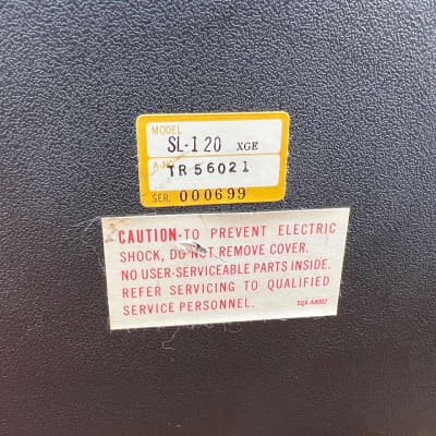 Vintage Technics SL120 Direct Drive Original Turntable Record | Reverb