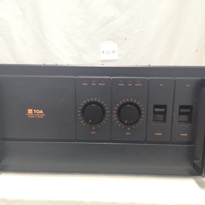 TOA P300D Professional Stereo Power Amplifier #2678 Good Used | Reverb