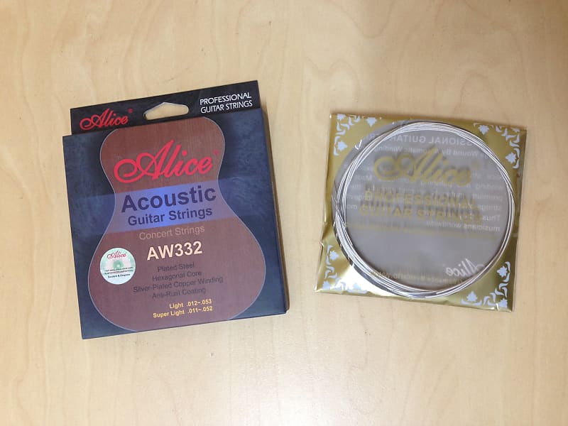 Alice AW332SL Professional Acoustic Guitar Strings - Super | Reverb