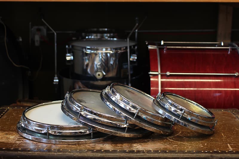 1980's Melanie 'Fantom Drums' 8" 10" 12" 14" | Reverb