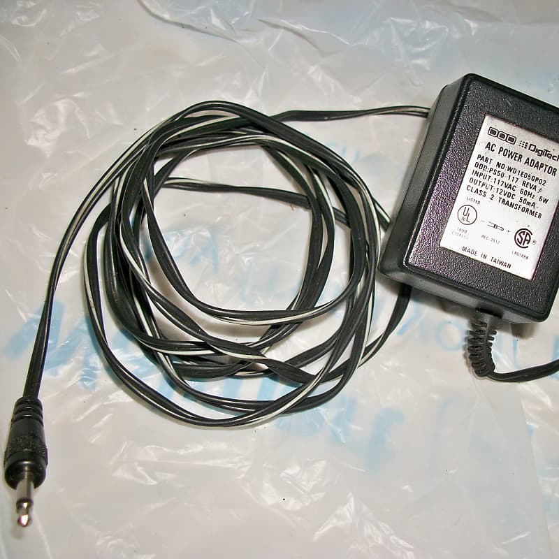 Digitech DOD PS50 - 117 AC Power Adapter | Reverb