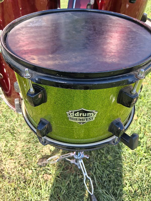ddrum Defiant - Verde sparkle 12" tom | Reverb
