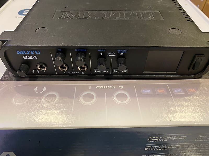 MOTU 624 Thunderbolt/USB3/AVB Ethernet Audio Interface | Reverb