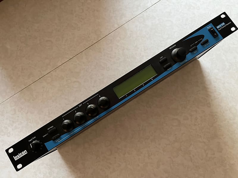 LEXICON MPX550 REVERB - 24-BIT DUAL CHANNEL 1U RACK UNIT WITH | Reverb