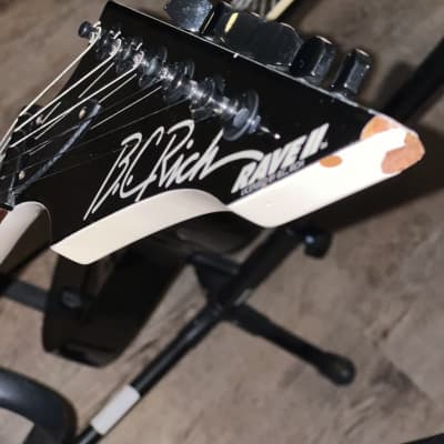 B.C. Rich Rave 2 80s White | Reverb
