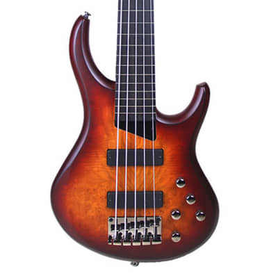 MTD Kingston ZX5 Fretless 5-String Bass - Deep Cherry Burst | Reverb