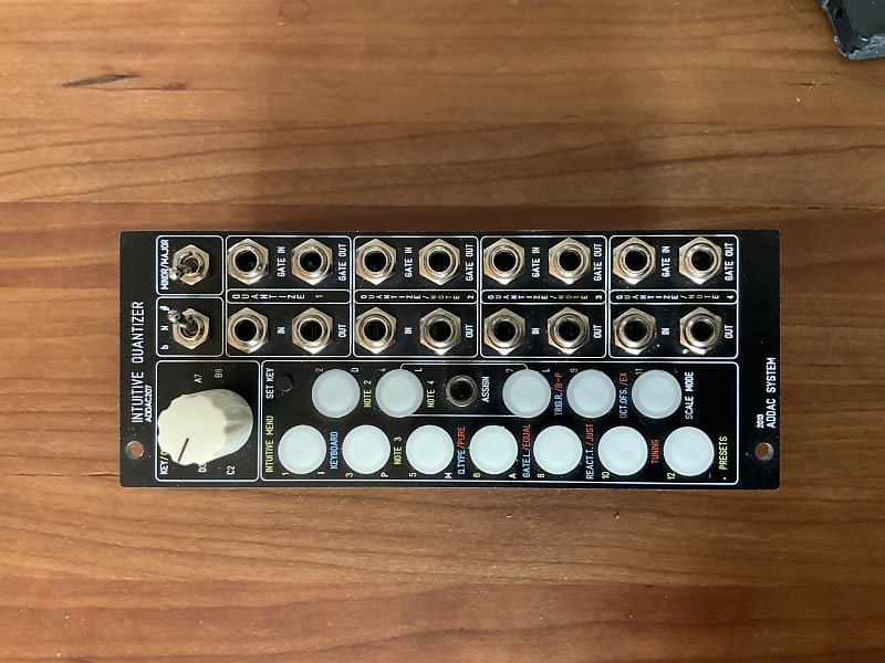 ADDAC System Intuitive quantizer | Reverb