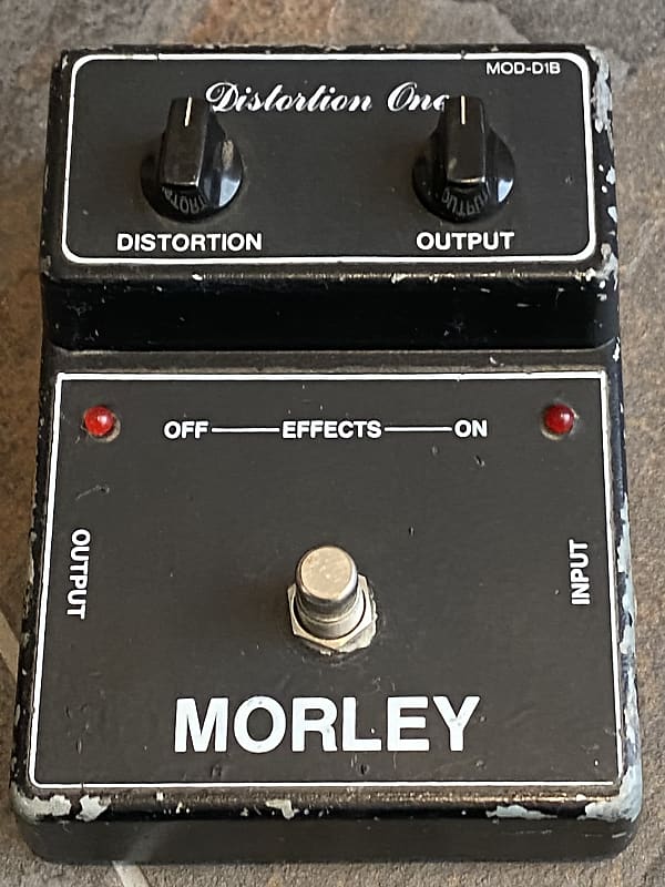 Morley MOD-D1B Distortion One 1970's - Black | Reverb