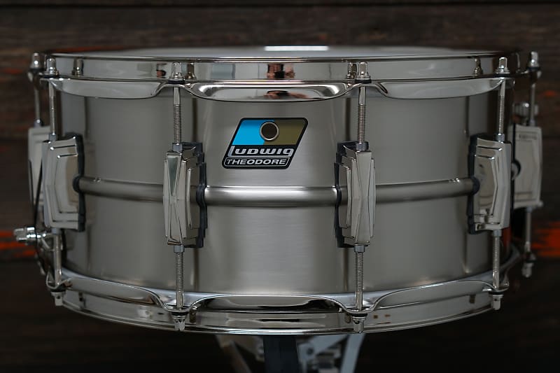 Ludwig 6.5x14" Jon Theodore Signature Snare Drum - Nickel | Reverb