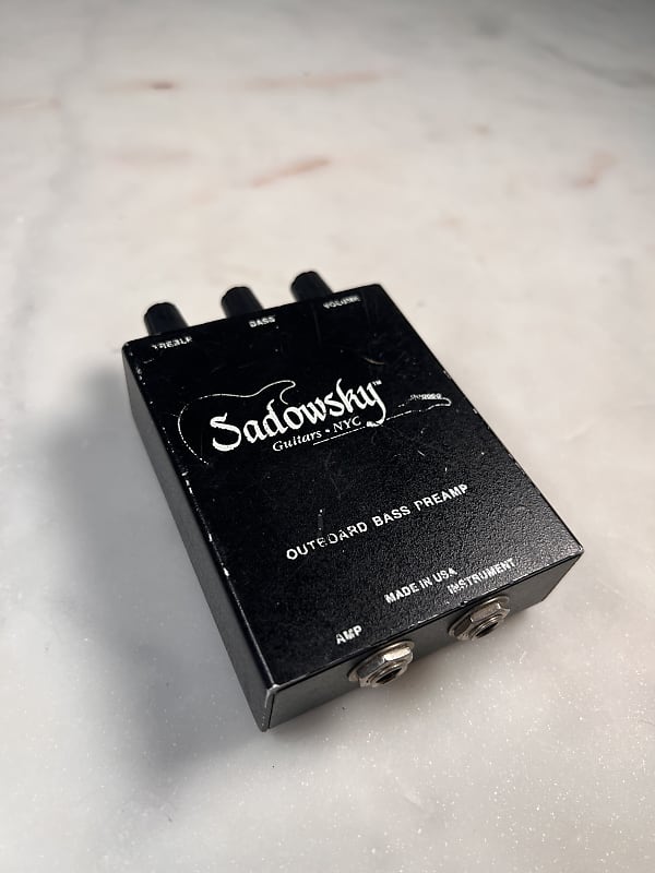 Sadowsky Outboard Bass Preamp - v1 1990’s - SKU0071 | Reverb Australia