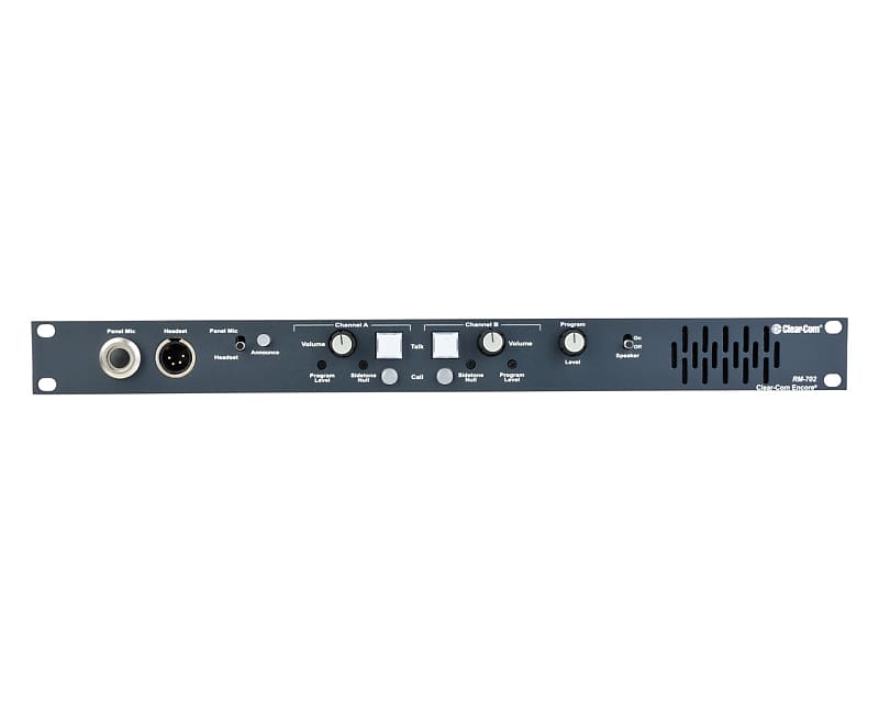 Clear Com RM-702 Dual Channel Intercom Remote Station | Reverb