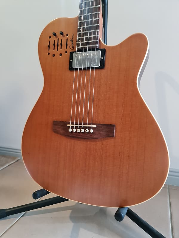 Godin A6 Natural SG Semi-Acoustic | Reverb