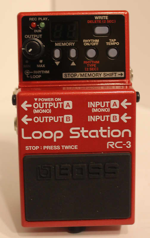 Boss RC-3 Loop Station | Reverb