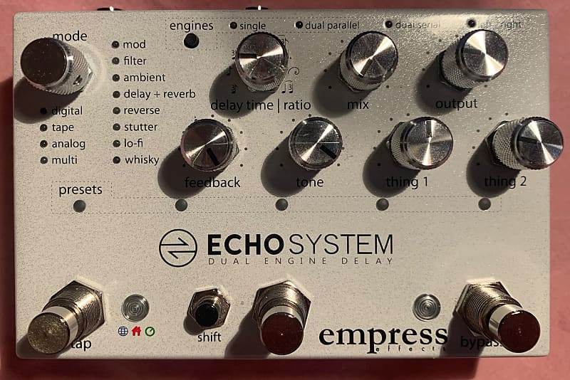 Empress Echosystem Dual Engine Delay 2022 - White | Reverb