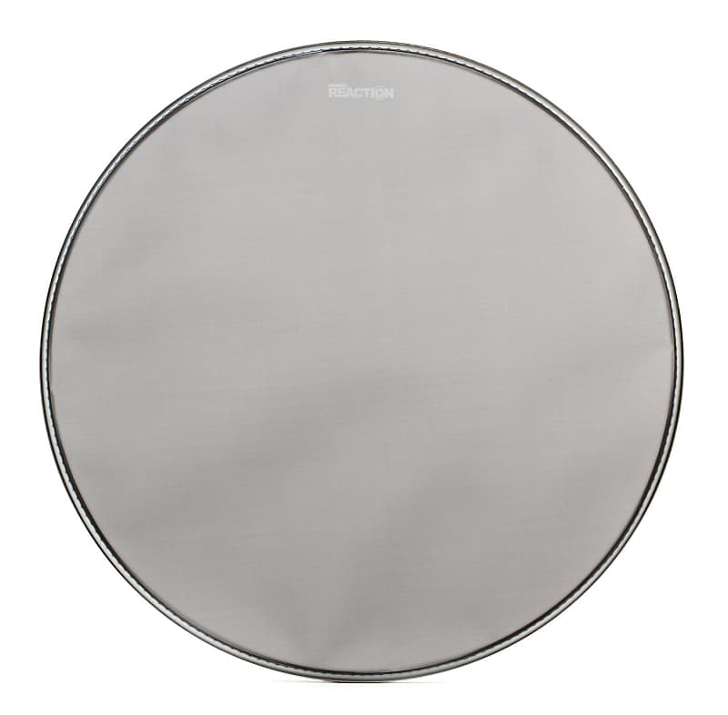 Pintech Reaction Series Black Mesh Bass Drumhead - 24 inch | Reverb
