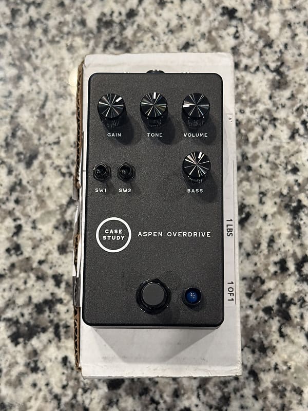 Case Study Effects Aspen Overdrive 2025 - Midnight Black | Reverb