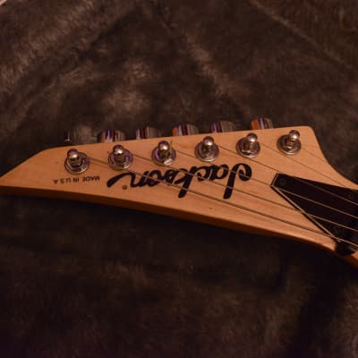 USA Jackson RARE Reverse Headstock No Inlay Maple Fretboard | Reverb