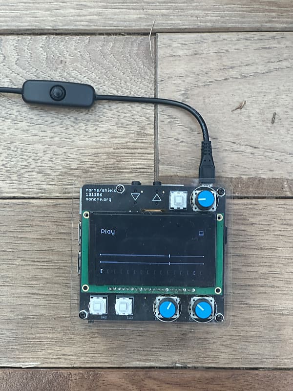 Monome Norns Shield 2019 - Clear | Reverb