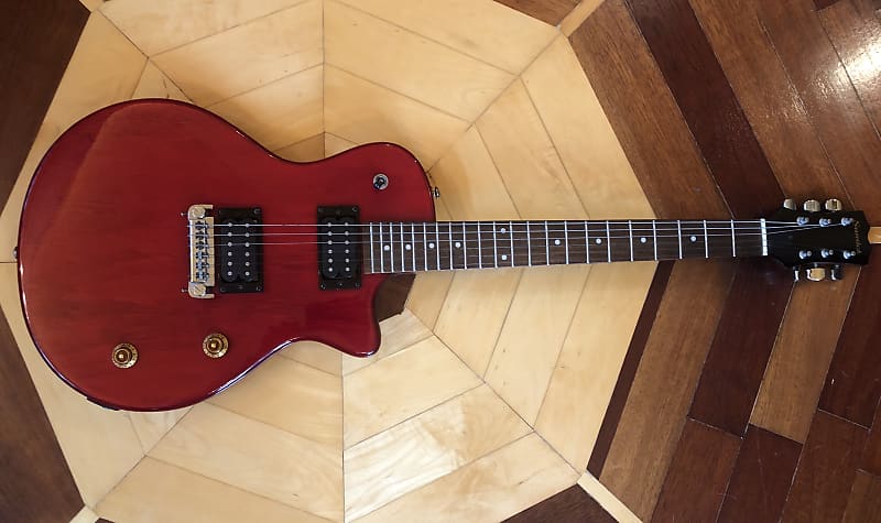 SAMICK SL-21 S TC SINGLE CUTAWY ELECTRIC GUITAR in TRANS RED | Reverb