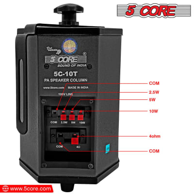 5Core Audio System Combo 30W Amplifier 6.4' Wall Speakers 4 | Reverb