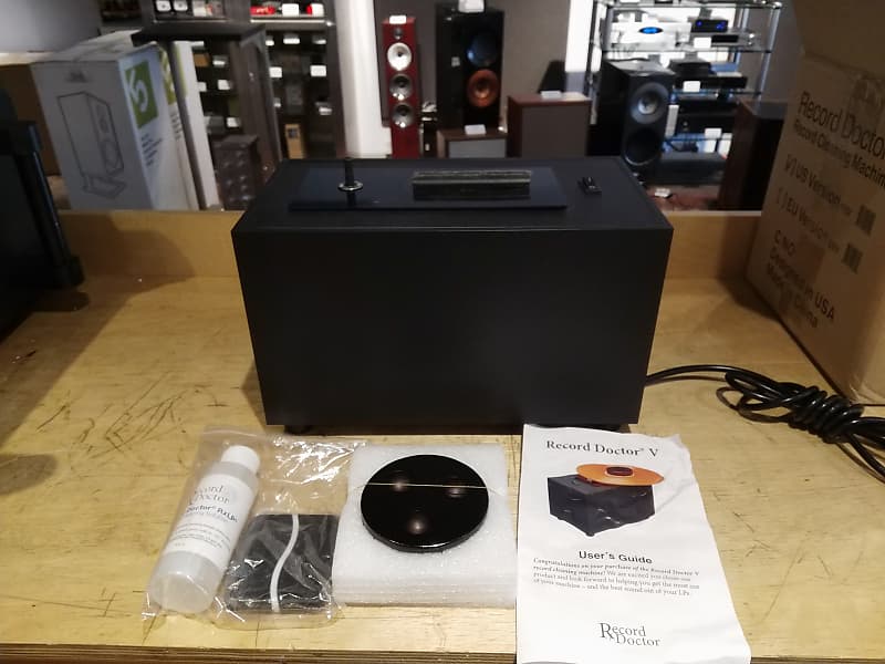 Record Doctor V Record Cleaning Machine - w/ Box, Manual, New | Reverb