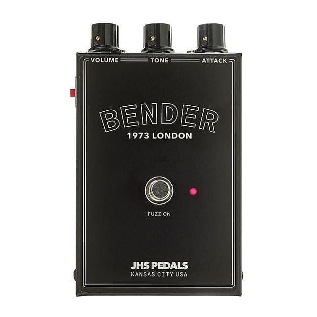 JHS Pedals BENDER MKIII Silver Orange Tone Bender Fuzz | Reverb UK