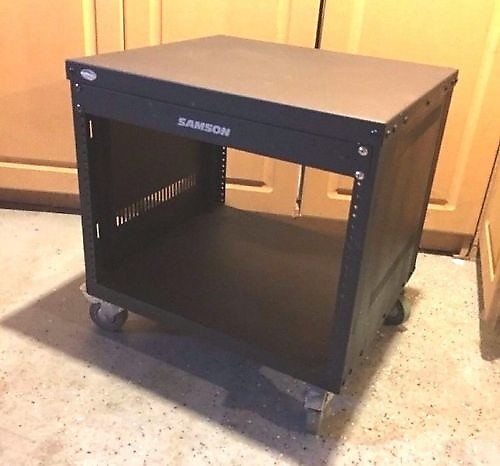 Samson SRK8 8-Space Rack Stand w/ Casters - SASRK8 | Reverb