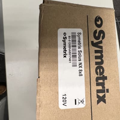 Symetrix Solus NX 8x8 | Reverb