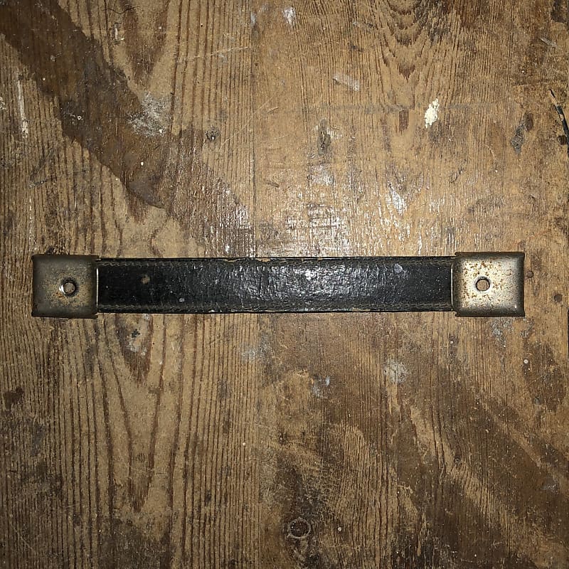 Vintage Sixties leather strap handle valve amp Carlsbro , | Reverb