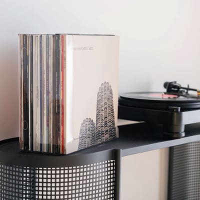 Record Corner: Vinyl Storage & Display Unit | Reverb